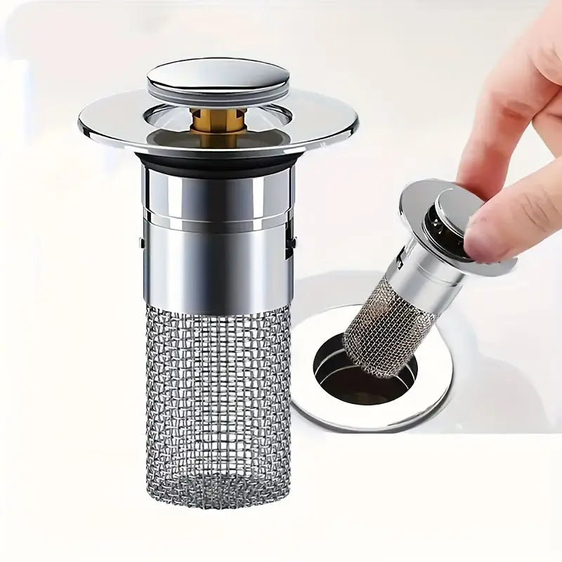Stainless Steel Basin Drain Filter – Magic Home Goods